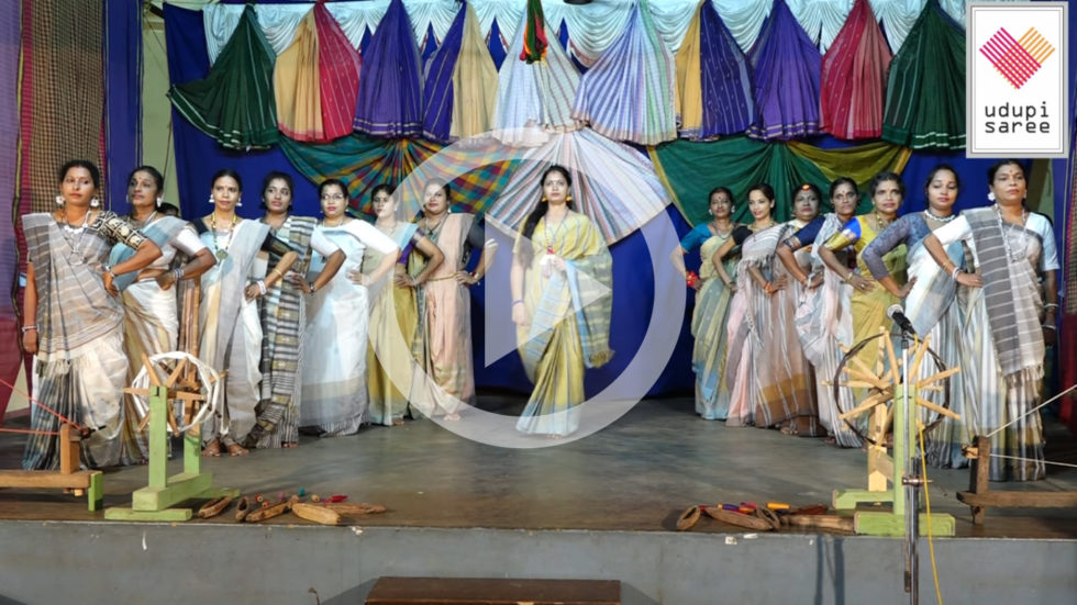 Ramp Walk by Udupi Saree Weavers | udupi saree revival